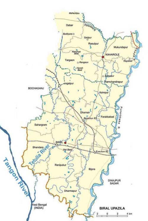 তেতুলিয়া নদী বাংলাদেশ ও পশ্চিমবঙ্গের একটি আন্তঃসীমান্ত নদী - রোদ্দুরে